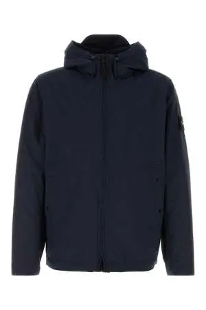 Stone Island Stretch Polyester Jacket - Blue