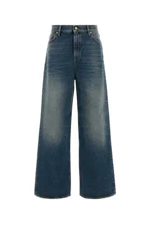 GOLDEN GOOSE Melody Wide-leg Jeans - Blue