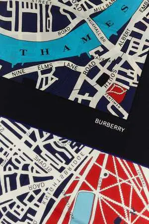 Burberry Printed Twill Foulard