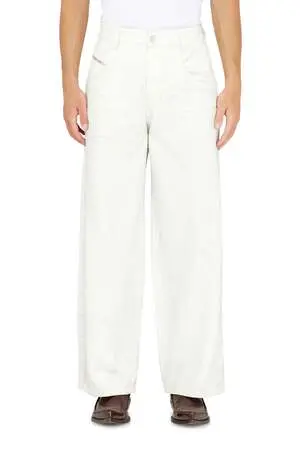 DIESEL® Relaxed Jeans High Waist 1982 D-hakou Button Fly