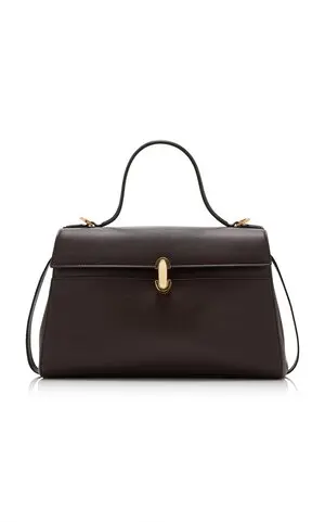 Savette Soft Symmetry Leather Bag - Brown