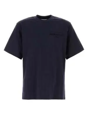 FERRAGAMO Navy Cotton T-shirt - Blue