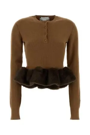Stella McCartney Wool Blend Sweater - Brown