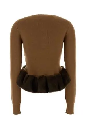Stella McCartney Wool Blend Sweater - Brown
