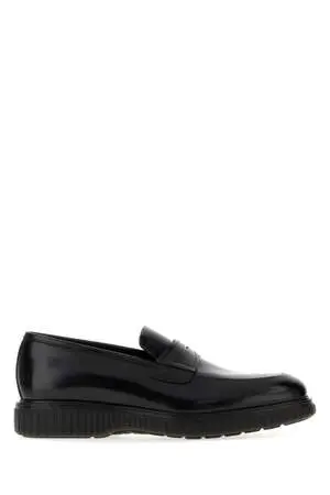 FERRAGAMO Leather Simone Loafers