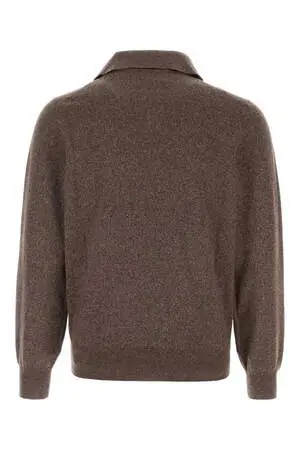 Brunello Cucinelli Melange Cashmere Sweater - Brown