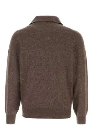 Brunello Cucinelli Melange Cashmere Sweater - Brown