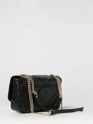 TWINSET Quilted Synthetic Leather Crossbody Bag With Flap Closure