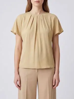 Isabel Marant Étoile Sakine Short-sleeved Viscose Blouse - Beige