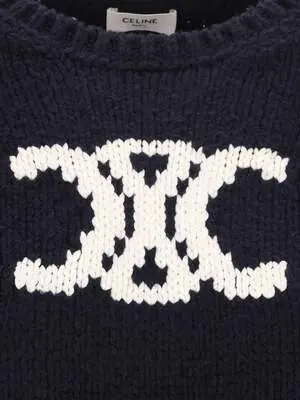 Celine Triomphe Jacquard Knit