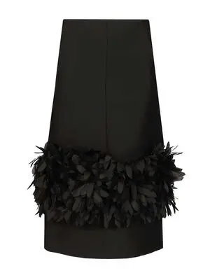 TOTEME Petal Skirt - Black