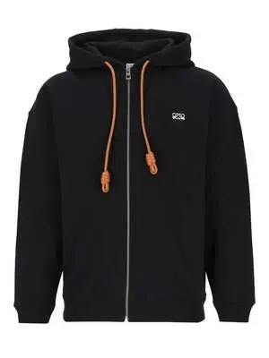 Loewe Hooded Sweatshirt - Black