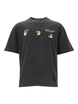 Off-White Bacco Arrow Skate T-shirt - Black