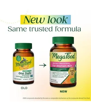 MEGAFOOD 40 Plus One Daily Multivitamin