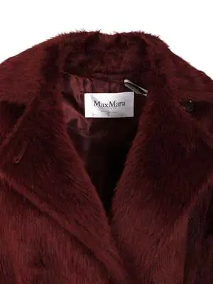 Max Mara Long Alpaca And Wool Coat