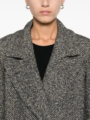 Tagliatore Julia Double-breasted Coat - Gray