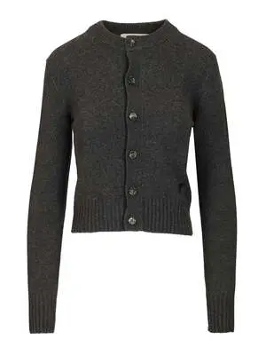 AMI Paris Wool And Cashmere Cardigan