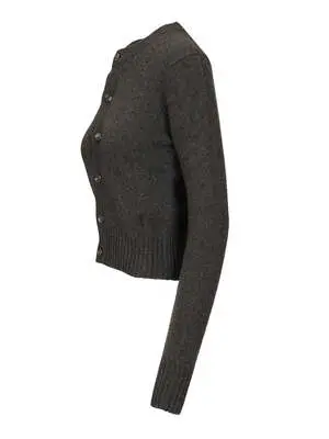 AMI Paris Wool And Cashmere Cardigan