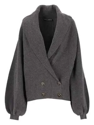 Dolce & Gabbana Buttoned Cardigan - Gray