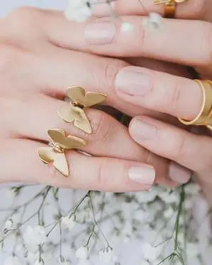 LINA HERNÁNDEZ Albert Butterfly Ring