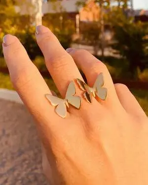 LINA HERNÁNDEZ Albert Butterfly Ring