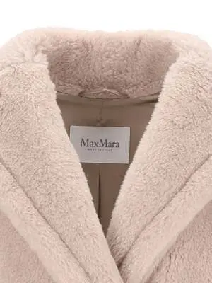 Max Mara Teddy Bear Icon Coat - Cream
