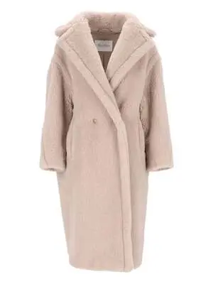 Max Mara Teddy Bear Icon Coat - Cream