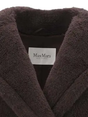 Max Mara Teddy Bear Icon Coat - Black