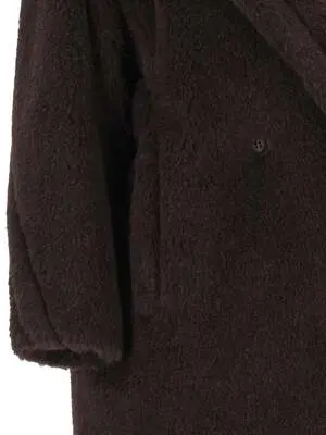 Max Mara Teddy Bear Icon Coat - Black