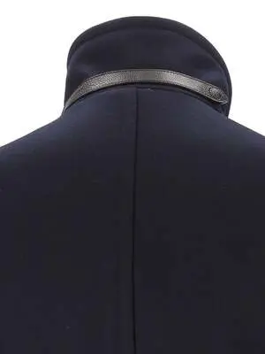 TOM FORD Double-breasted Wool Coat - Blue