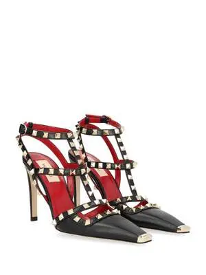 Valentino Garavani Leather Rockstud Pumps