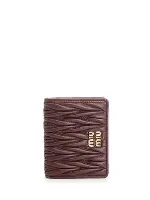 Miu Miu Matelasse Wallet - Multicolor