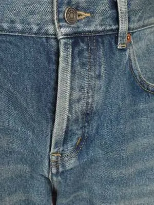 Saint Laurent Denim Slim Relaxed Low Rise Jeans