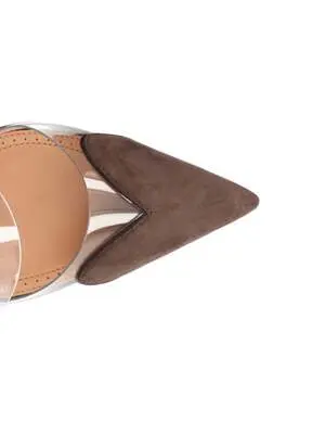 Alaïa Le Cœur” Suede Mules