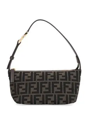 Fendi Small Vanity Pouch - Brown