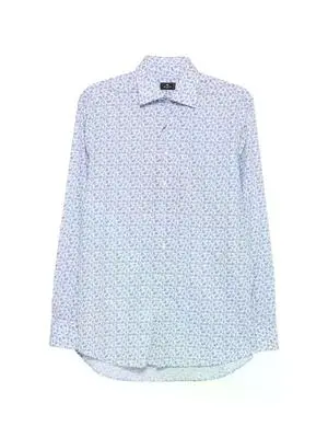 Etro Paisley-print Shirt - Blue