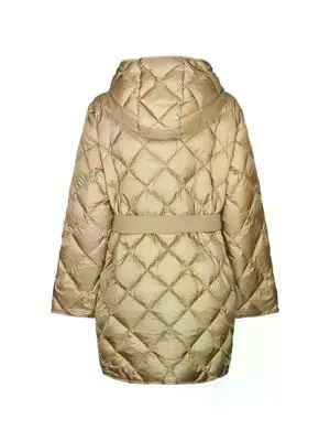 Max Mara Hooded Quilted Coat