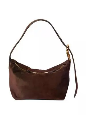 Miu Miu Spirit Suede Bag - Brown