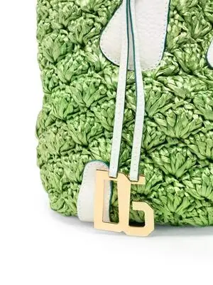 Dolce & Gabbana Raffia Tote Bag