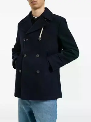 CAMPLIN Double-breasted Peacoat