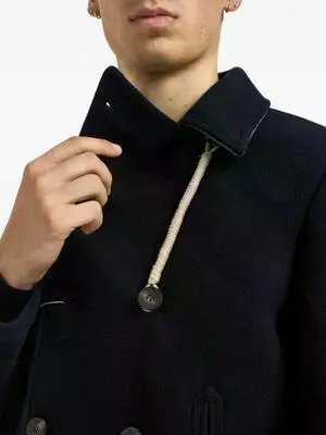 CAMPLIN Double-breasted Peacoat