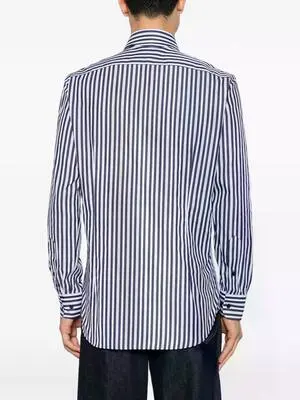 Etro Striped Button-down Shirt - Blue