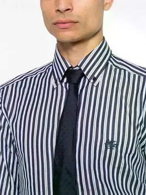 Etro Striped Button-down Shirt - Blue