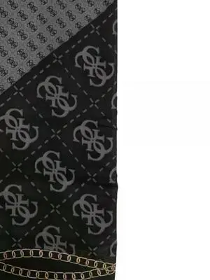 Guess Logo-print Belt-print Scarf