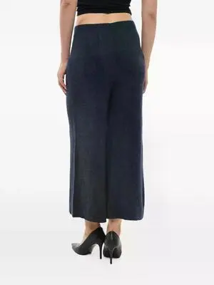 Stella McCartney High-waisted Ribbed-knit Trousers