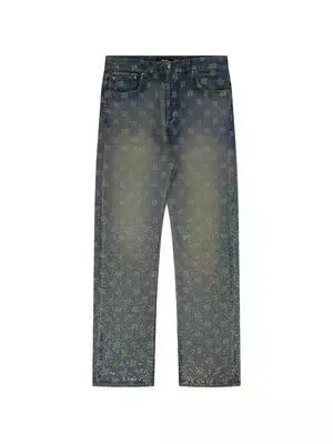 Amiri Crystal Burst Ma Paisley Jeans