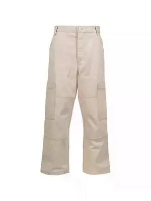 Jacquemus Carré De-nîmes Denim Cargo Pants - Neutrals