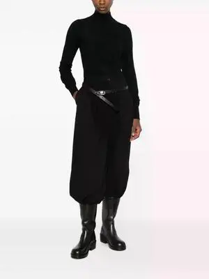 Sportmax Mock-neck Brushed Sweater