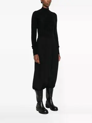 Sportmax Mock-neck Brushed Sweater