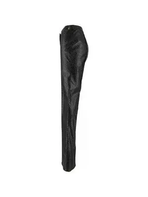 Elisabetta Franchi Trousers With Fish Scale-pattern